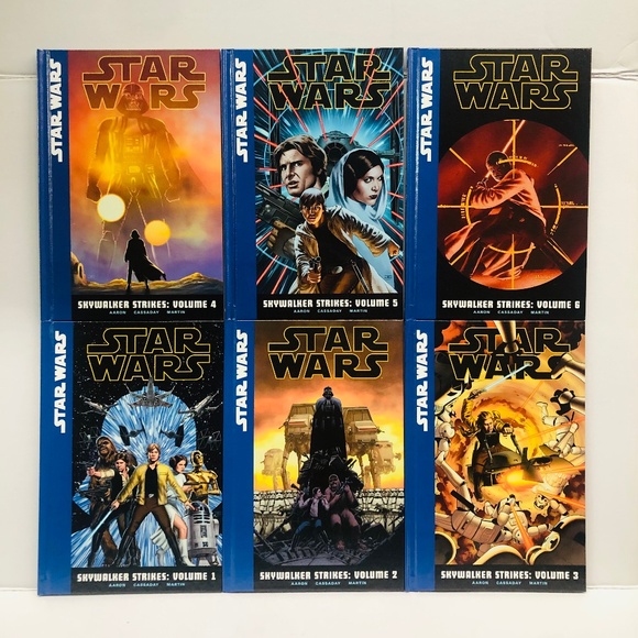 Disney | Other | Star Wars Skywalker Strikes Comics Books Set Of 6 ...